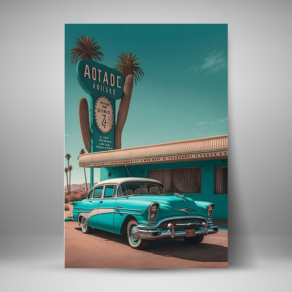 Cadillac Clasico Azul