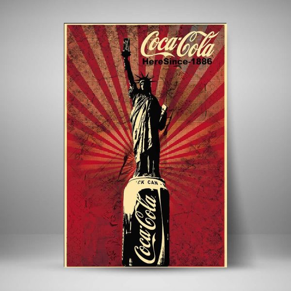 Coca Cola statue of liberty