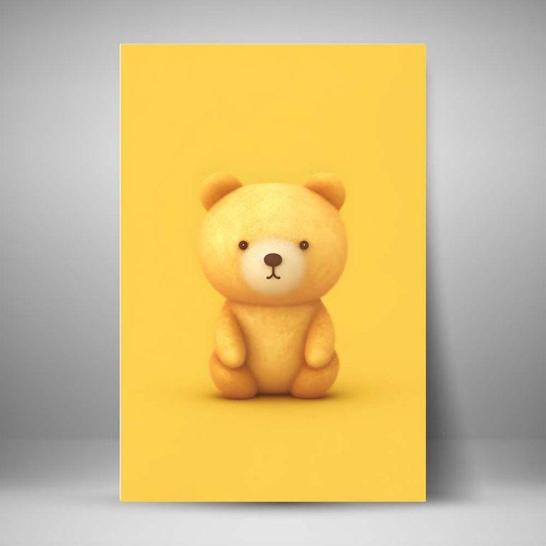 Lindas mascotas - Osito amarillo